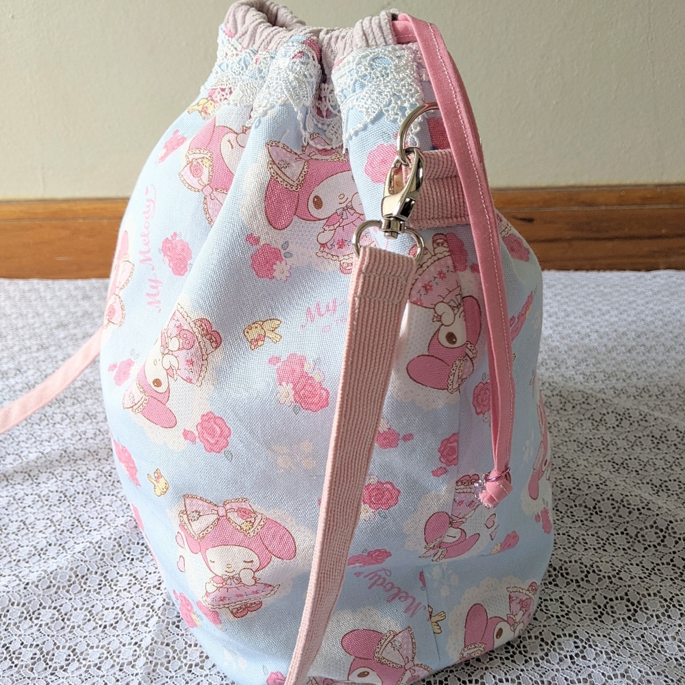 My Melody Floral Summer Bucket Bag - Gem